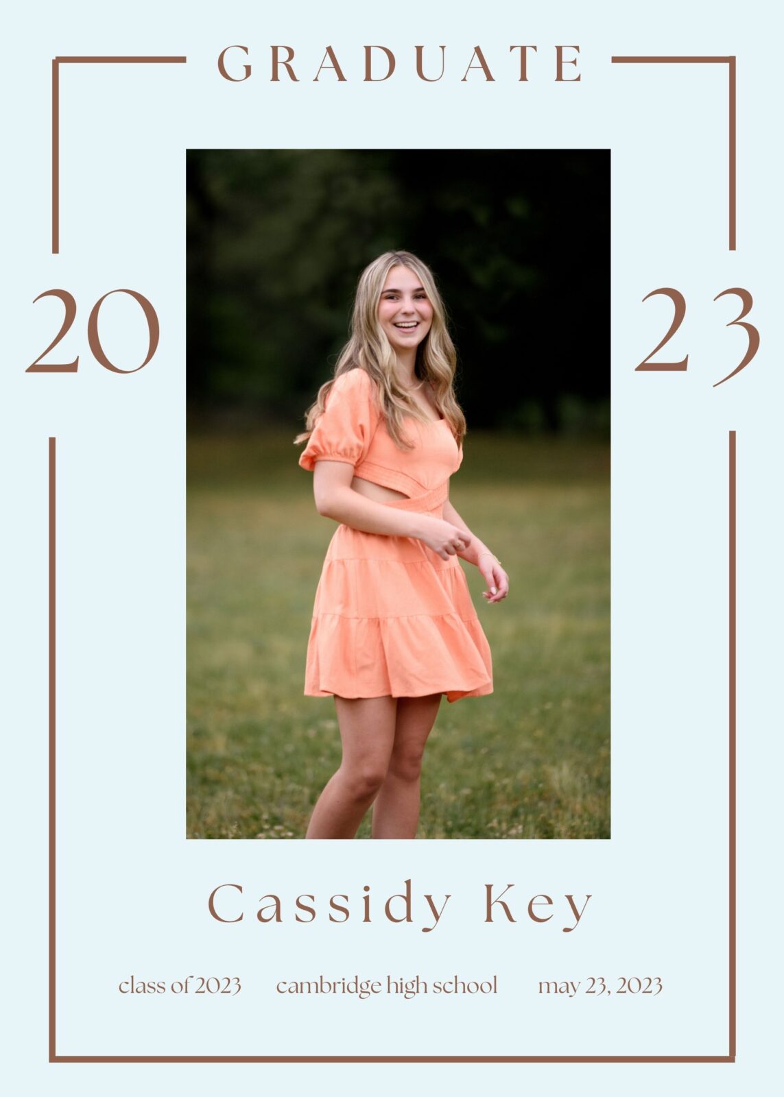 Graduation Announcement Templates | Freckled Mommy Blog